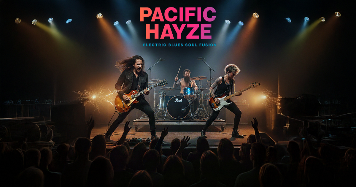 Pacific Hayze | AI-Generated Electric Blues Soul | mattburd.com
